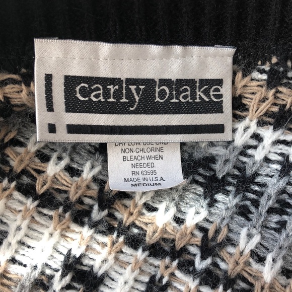 Carly Blake | Sweaters | Carly Blake Medium Sweater Vest Vintage | Poshmark